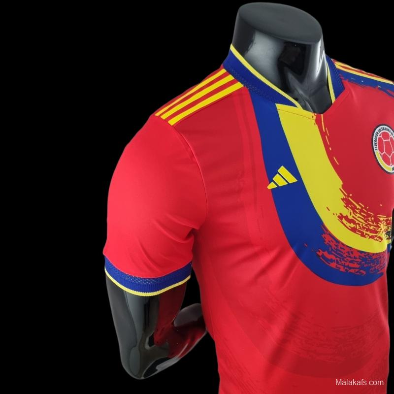 Player Version 2022 Colombia Special Edition Red - Malaka Football Store